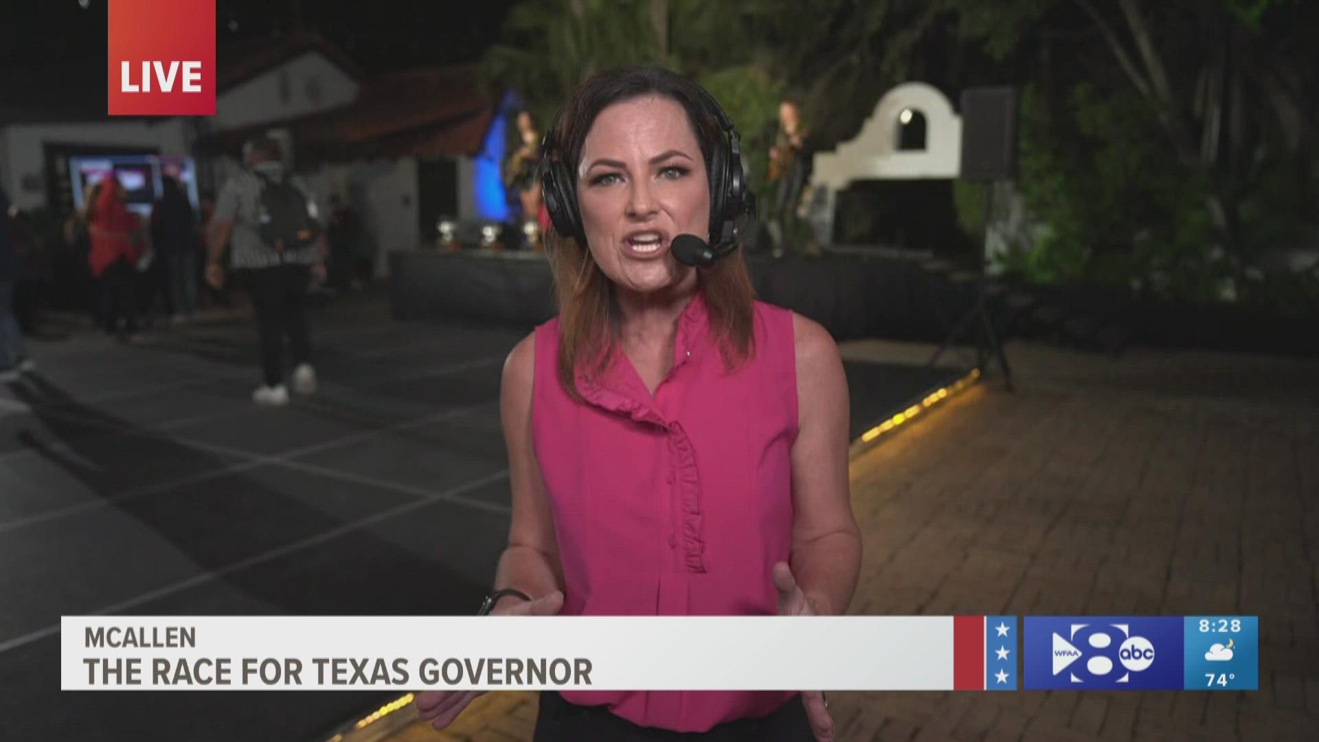 UPDATE: A look at the watch parties for Greg Abbott and Beto O'Rourke | wfaa.com