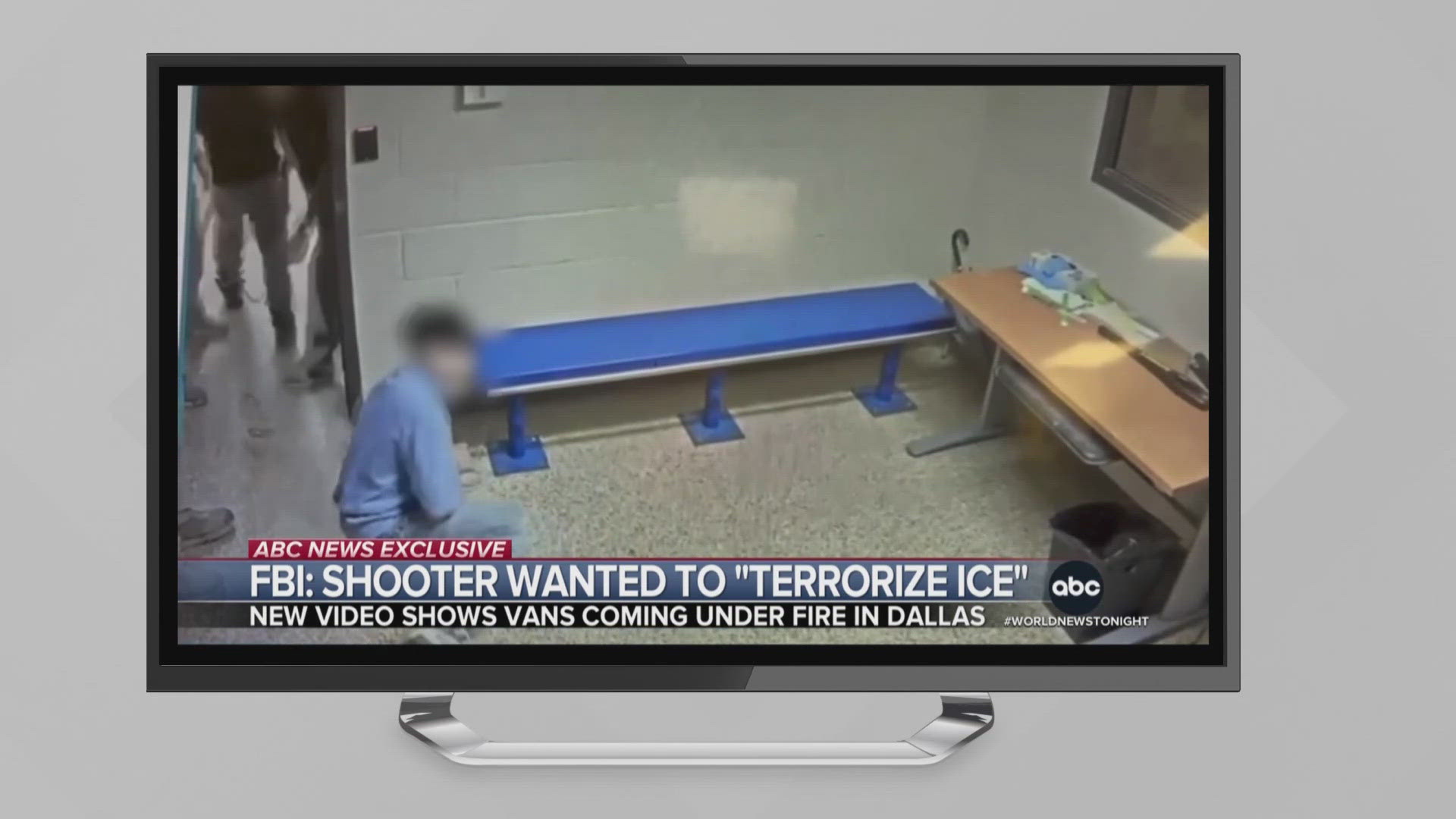 Dallas ICE shooting | New video shows the scene inside the facility ...