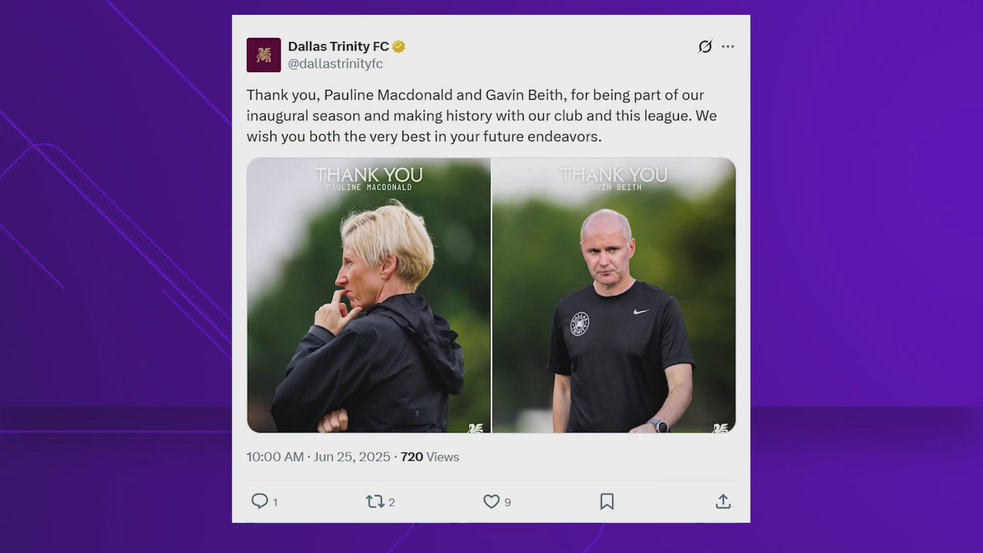 Dallas Trinity roster: A look at who's new and who's returning in year ...