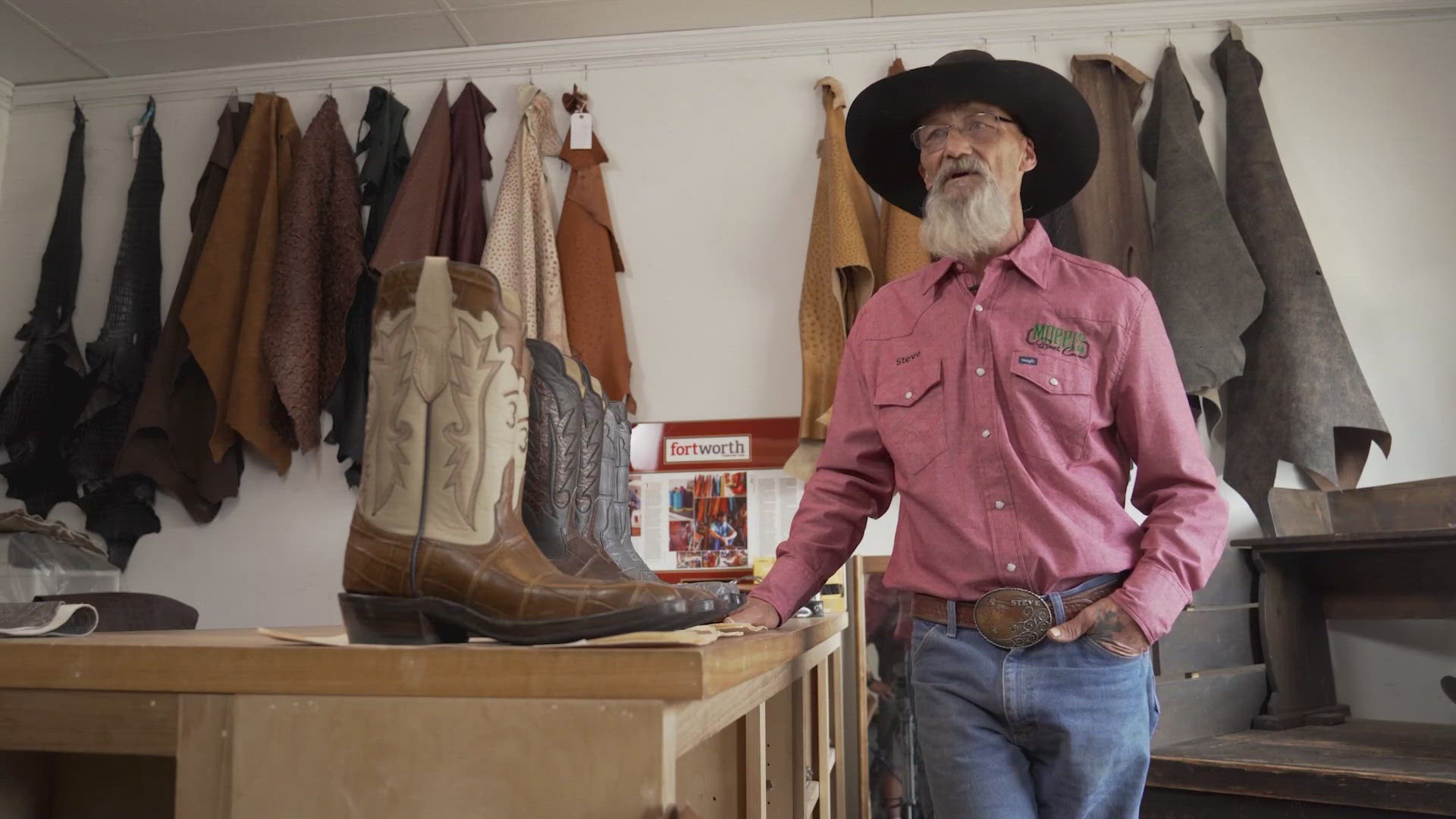 Custom cowboy boots and the man who still makes them by hand in Fort ...