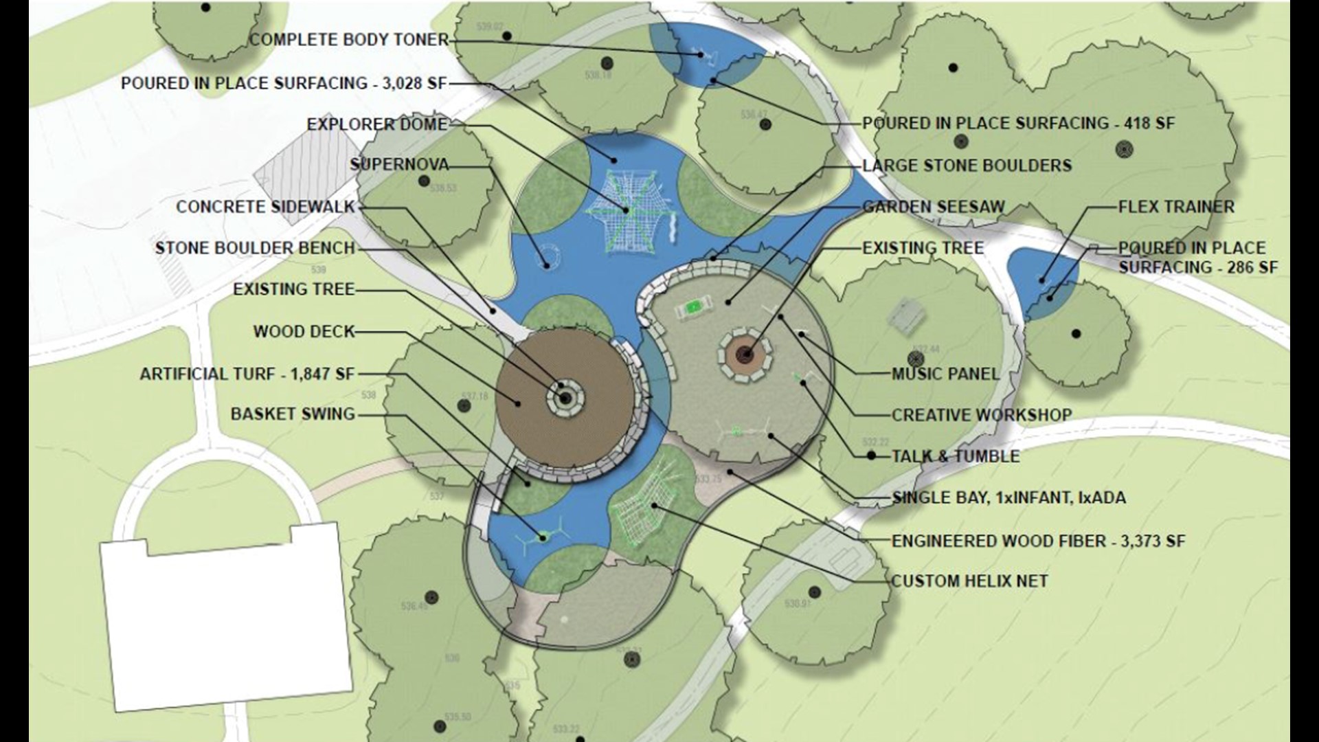 A $750K, disabilities-accessible park is being built in Lake Highlands ...