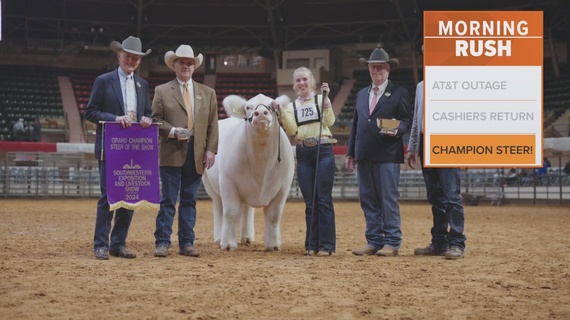 Leadfoot named Fort Worth Stock Show and Rodeo Grand Champion | wfaa.com