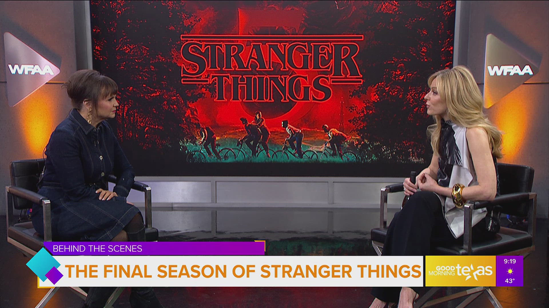 Behind the Scenes of 'Stranger Things' with actress Cara Buono | wfaa.com