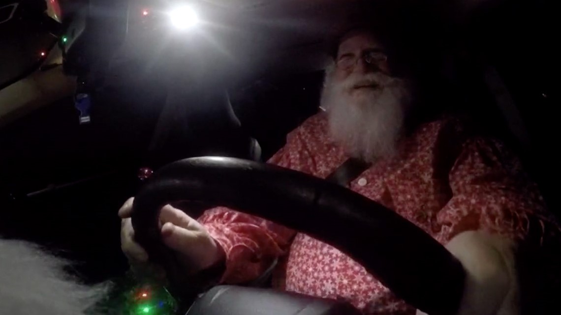 Need a ride? Uber Santa spreads cheer 365 days a year | wfaa.com