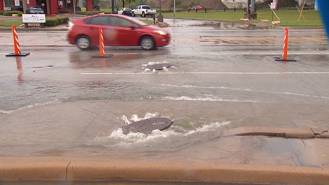 The gross side of flooding in DFW: Sewage overflow | wfaa.com