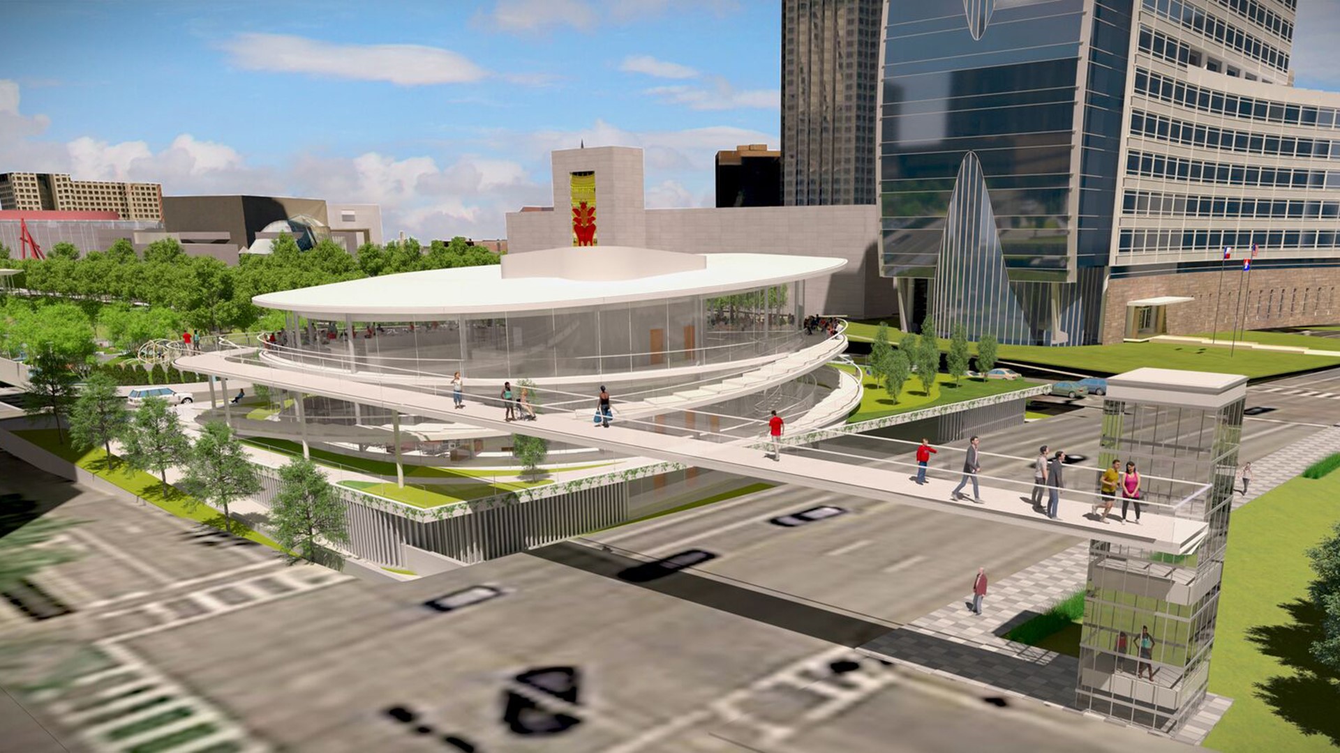 Renderings: Here's what $76 million could do to Klyde Warren Park ...