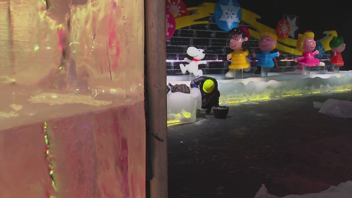 Chinese artisans show how Gaylord ICE! figures are crafted | wfaa.com