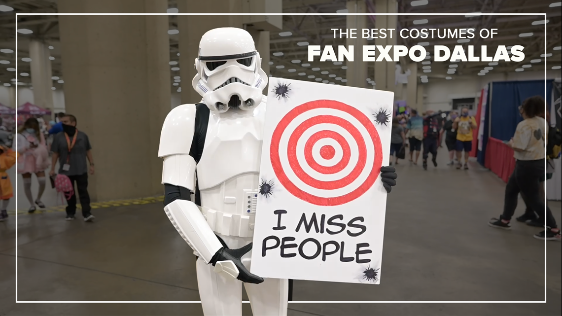 The best costumes of Fan Expo Dallas 2021 | wfaa.com
