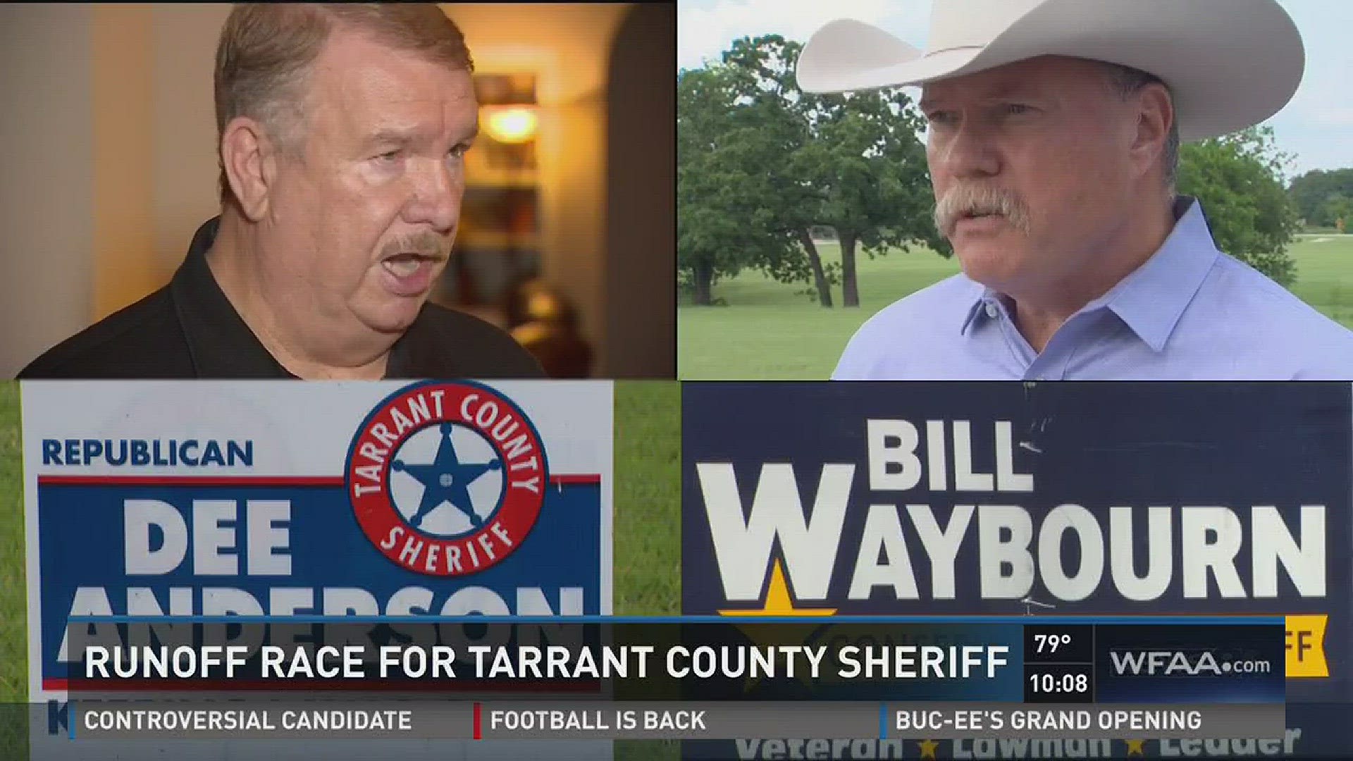 Tarrant County Sheriff's candidates make final push for votes | wfaa.com