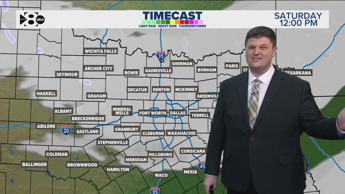 DFW Weather | Small chance for snow amid freezing temps this weekend in ...