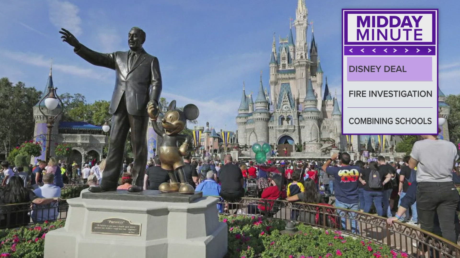 Settlement reached in lawsuit between DeSantis, Disney | wfaa.com