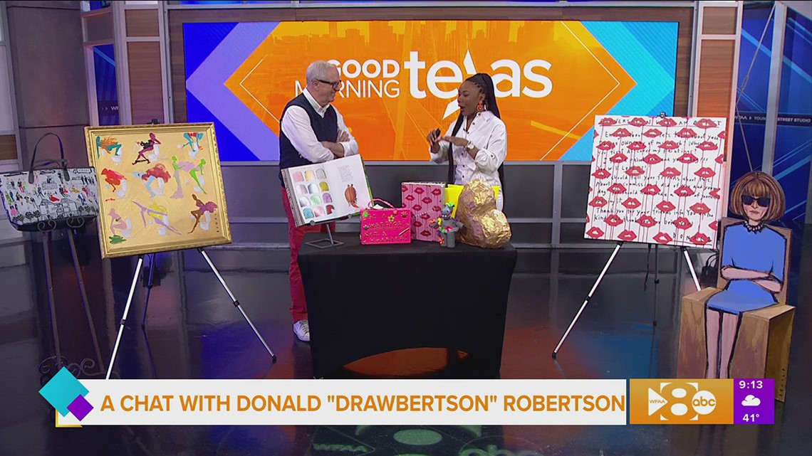 Artist Donald Robertson Talks About His New Book | wfaa.com