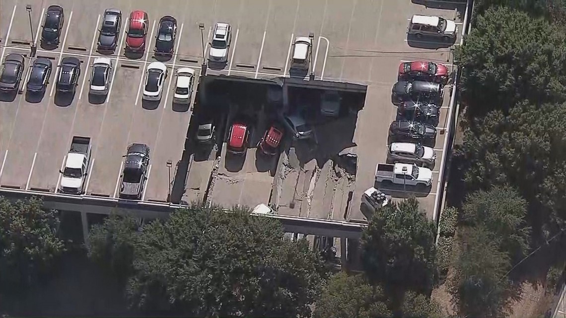 Slow motion disaster: A parking garage collapse | wfaa.com