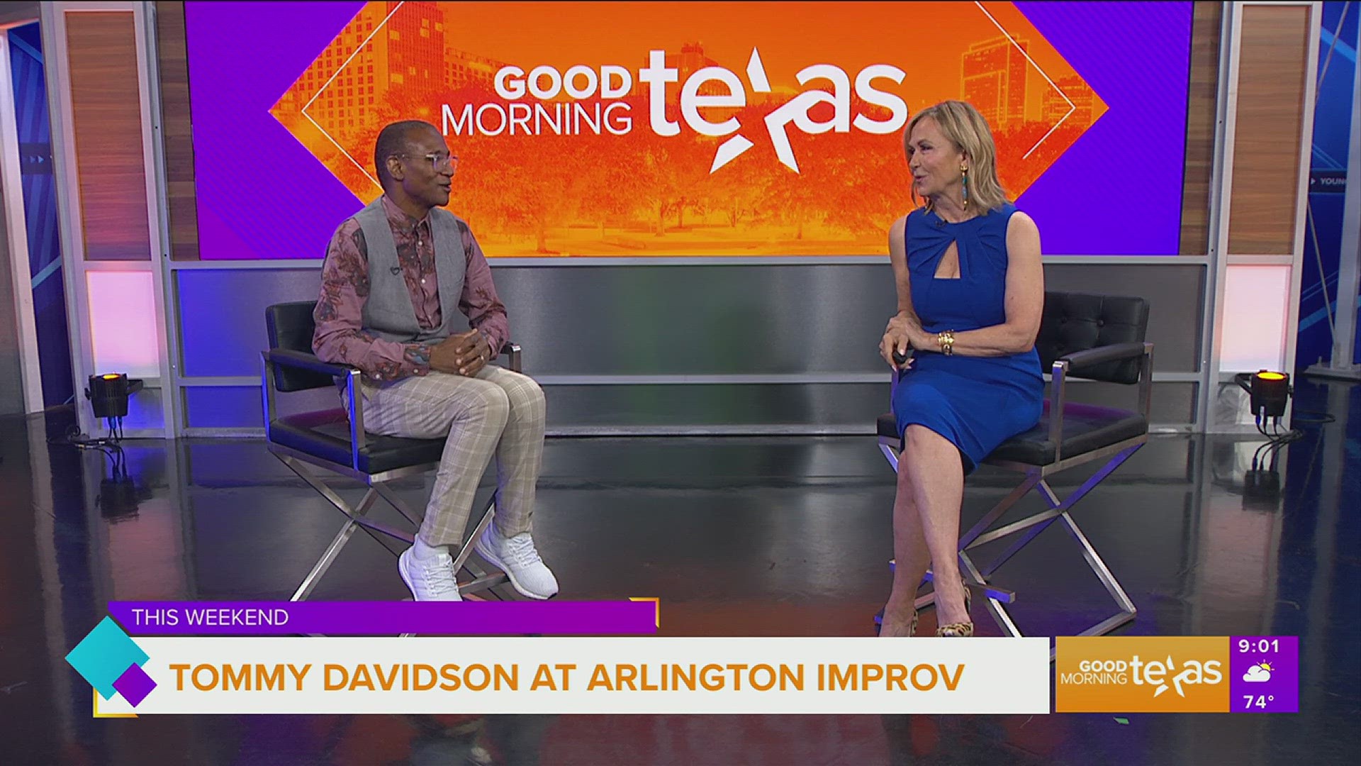 Comedian & Actor Tommy Davidson Co-hosts GMT | wfaa.com