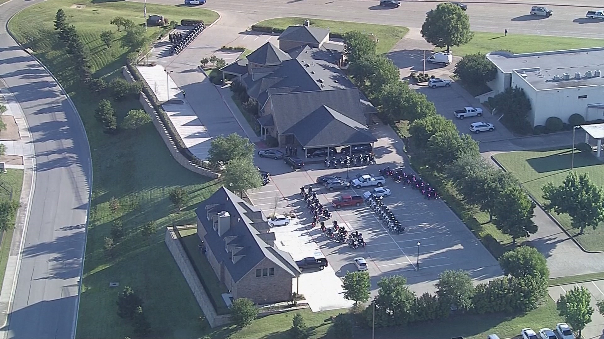 PHOTOS: Funeral procession of fallen Grand Prairie Officer AJ Castaneda ...