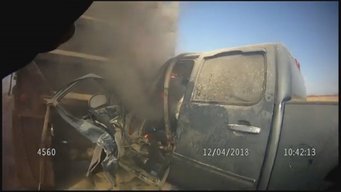 Kaufman County deputy saves man from fiery crash | wfaa.com