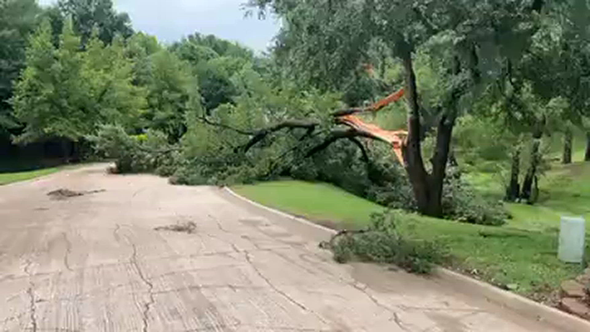 DFW severe weather: What were the highest wind speeds? Where? | wfaa.com