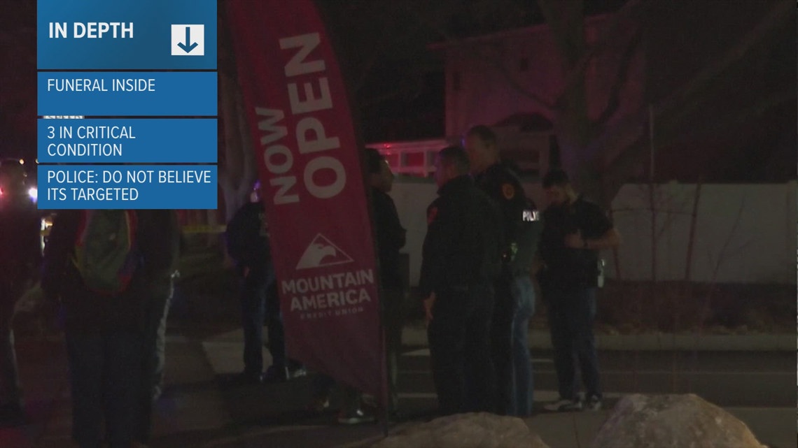 Police search for a suspect in a shooting outside an LDS church | wfaa.com