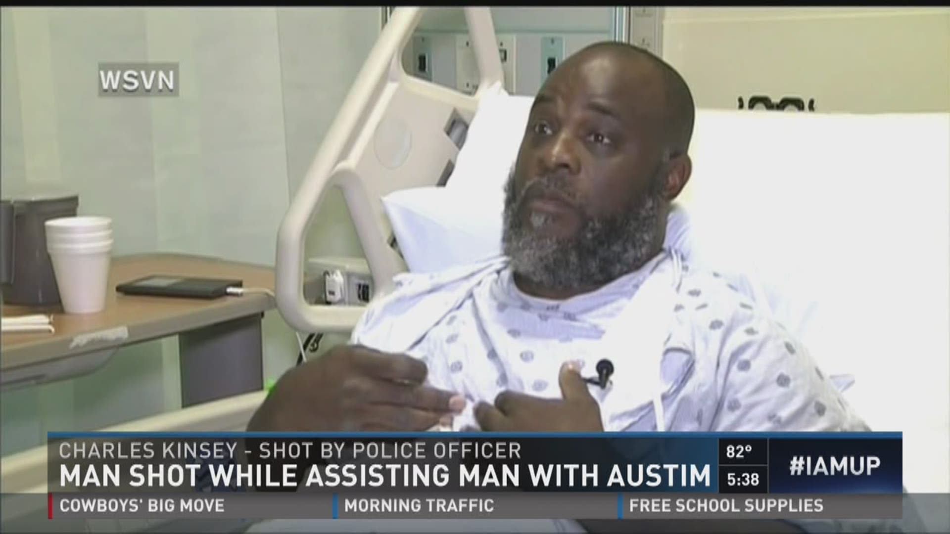 Miami Officer Shoots Unarmed Therapist