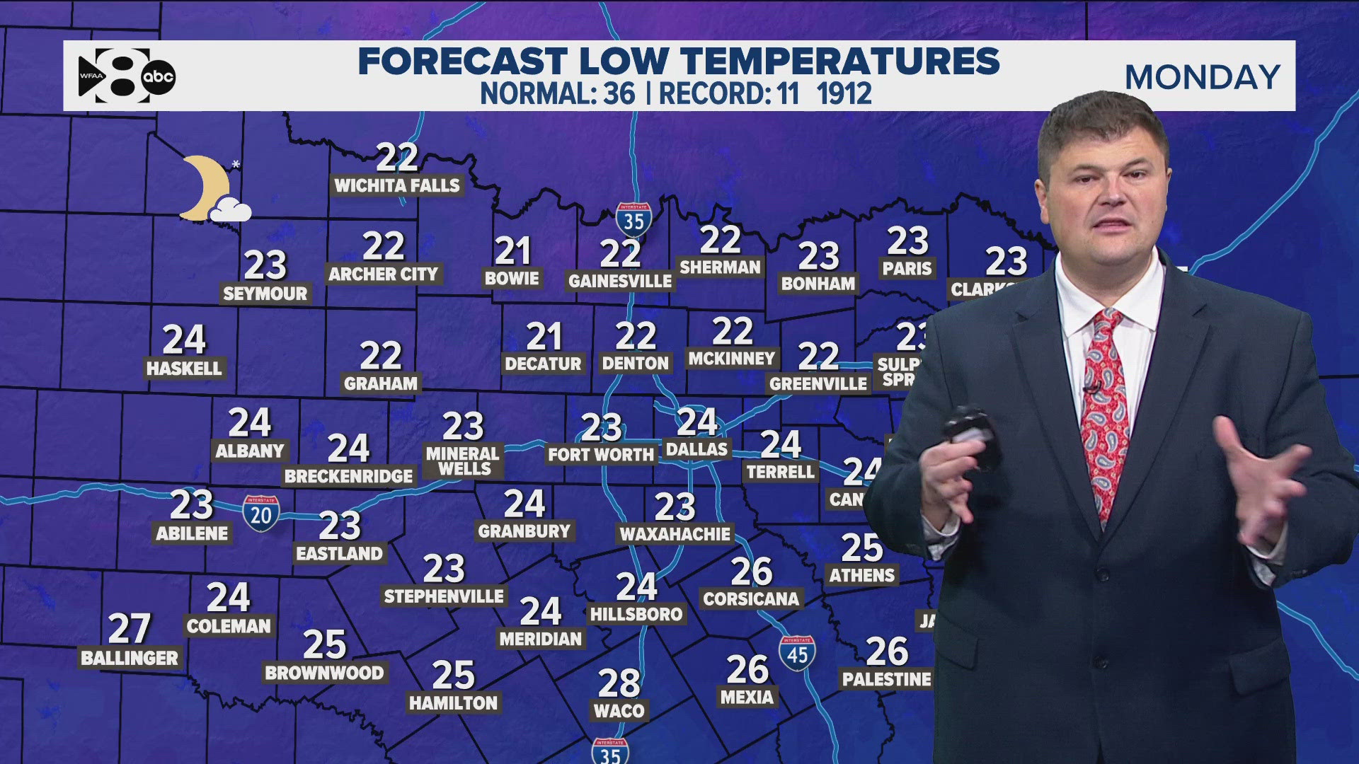 DFW Weather | Dangerously cold weather expected Monday morning in 14 day forecast | wfaa.com