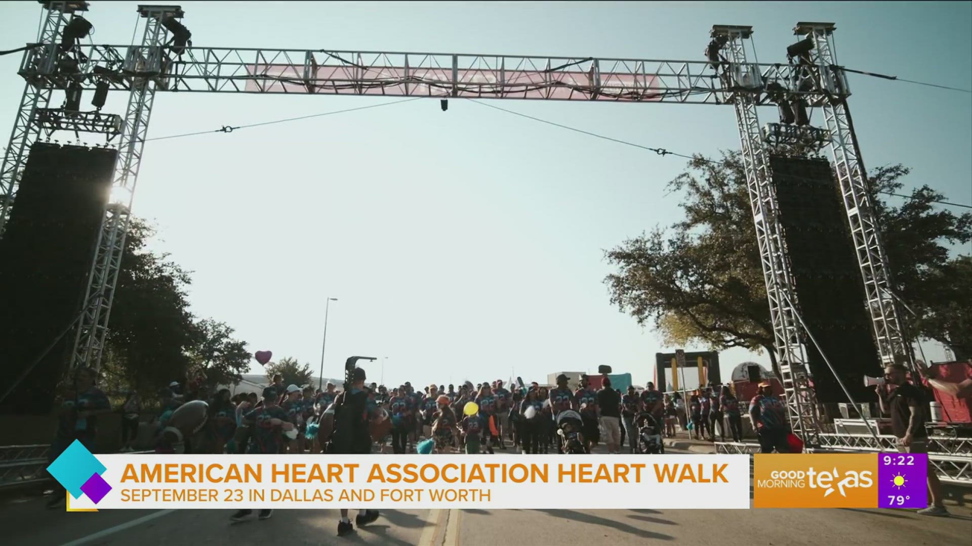 American Heart Association Heart Walk Preview | wfaa.com