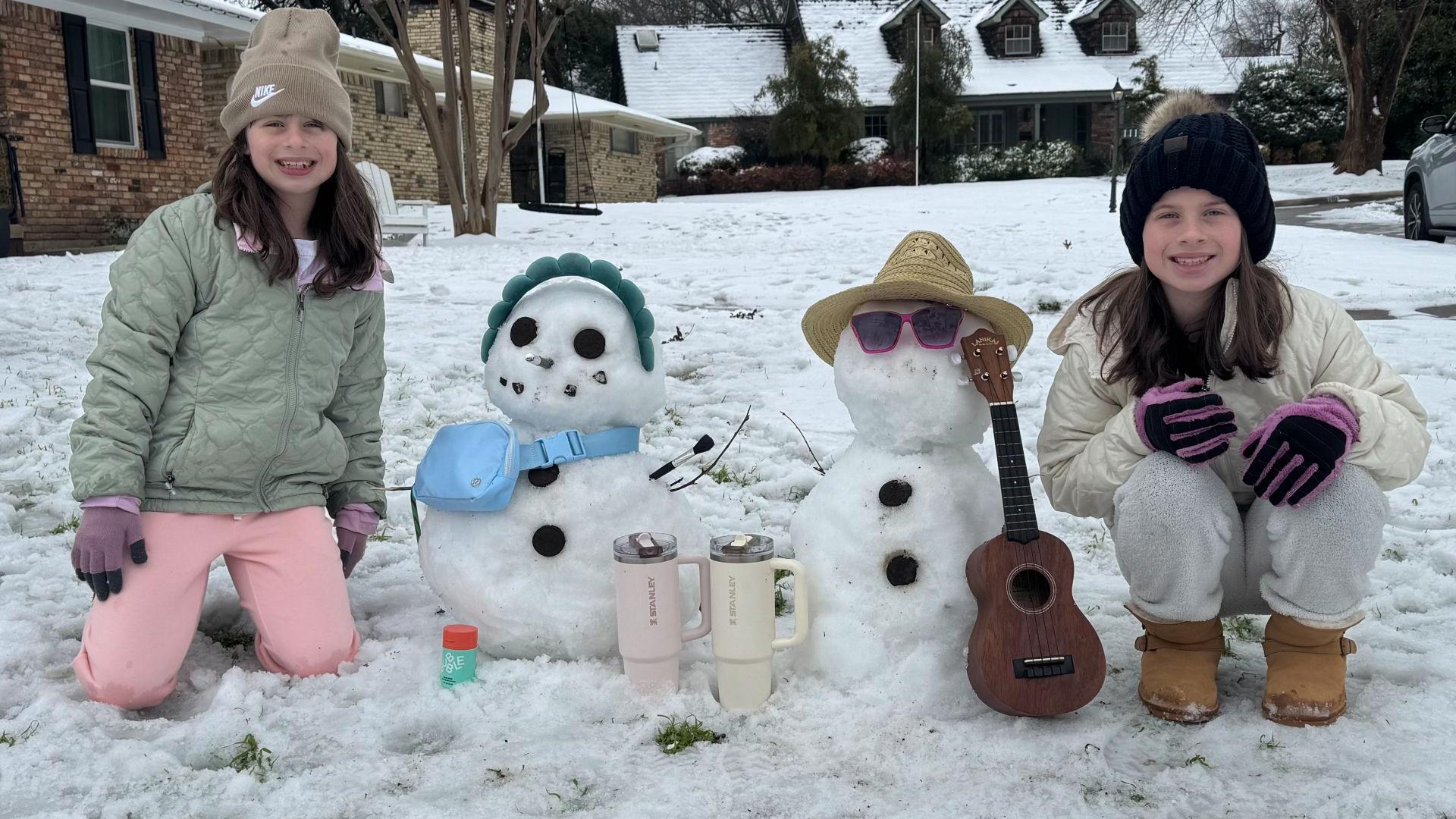 PHOTOS: Meet the snowmen of DFW from the winter storm | wfaa.com