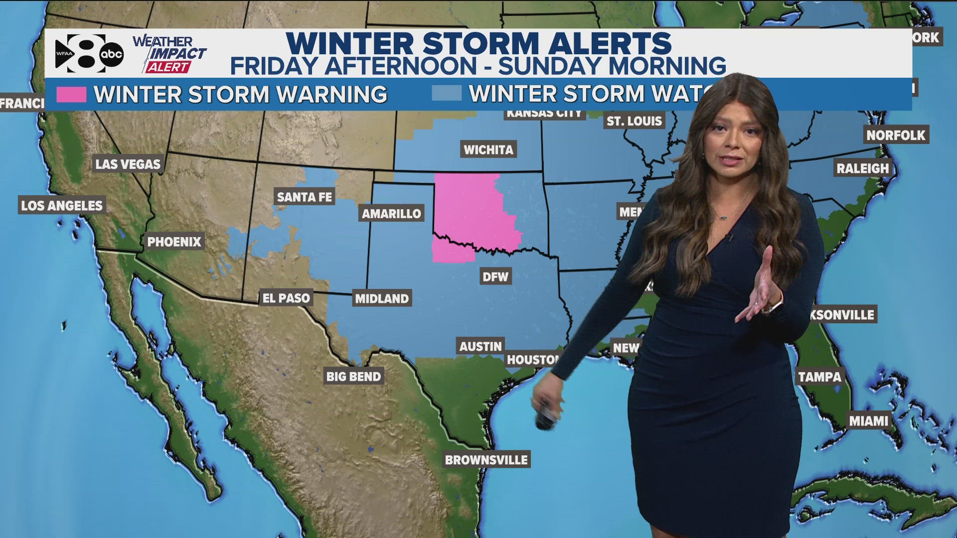 Texas Weather: Winter storm to impact several states this weekend. Here ...