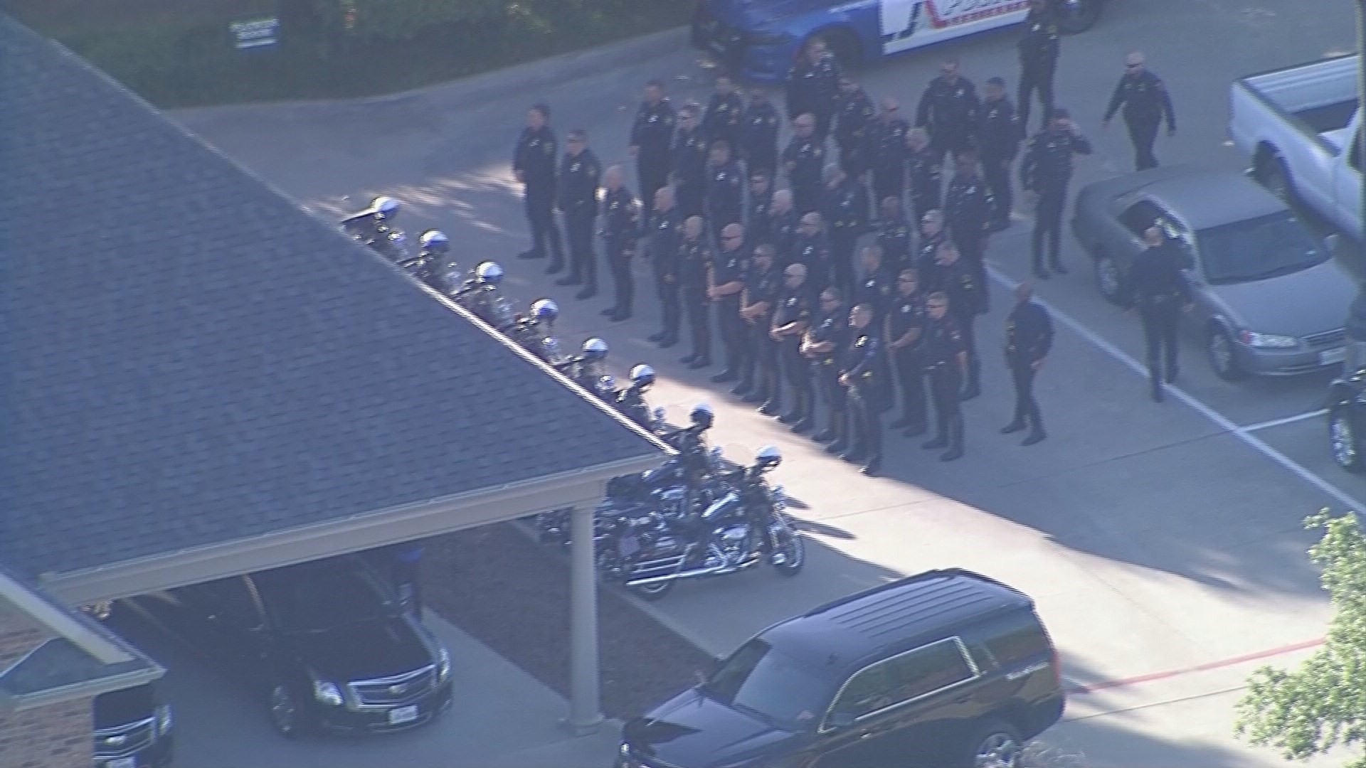 PHOTOS: Funeral procession of fallen Grand Prairie Officer AJ Castaneda ...