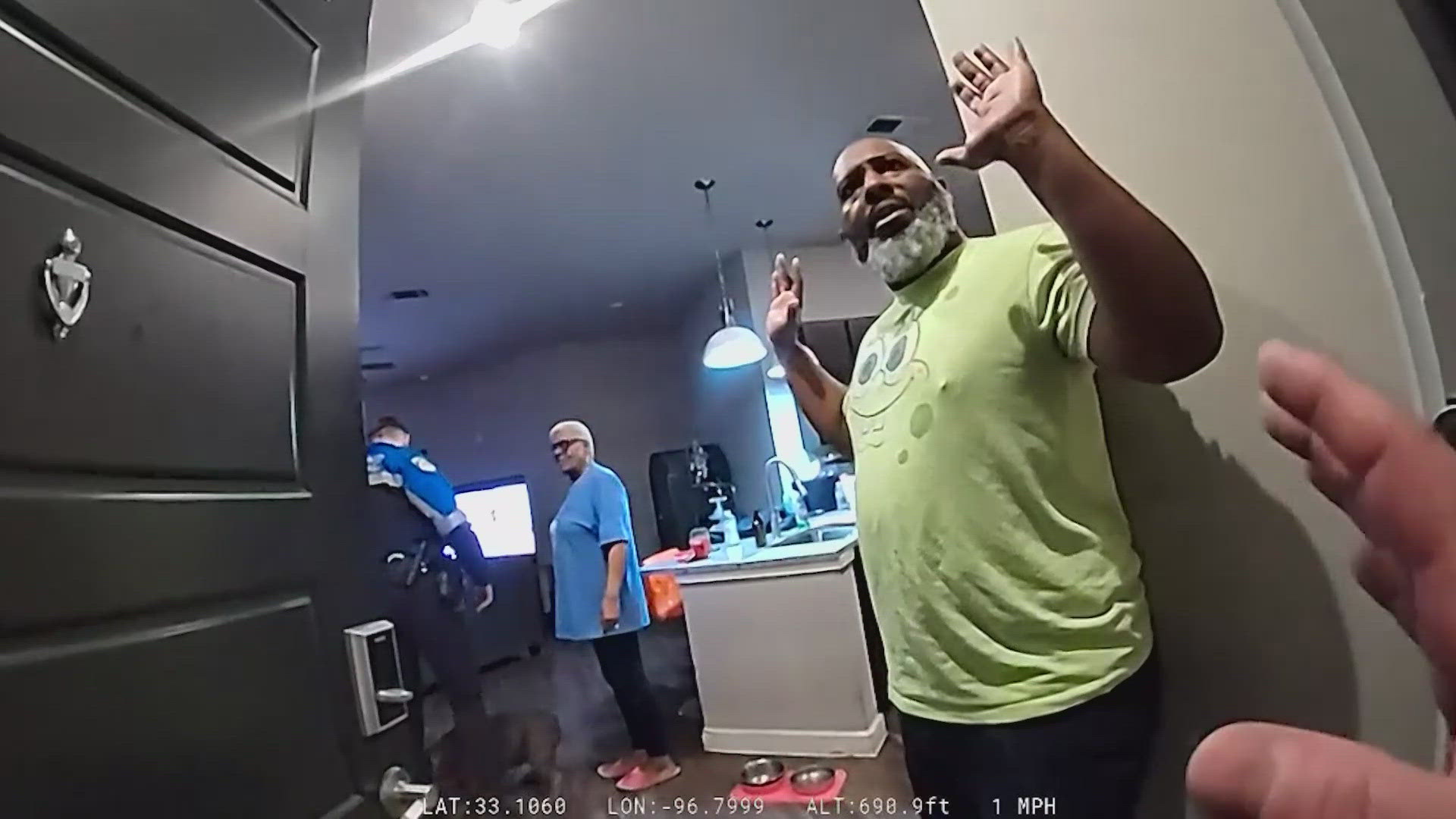 Body Cam Video Shows North Texas Officers Forcing Entry Into Wrong Apartment 
