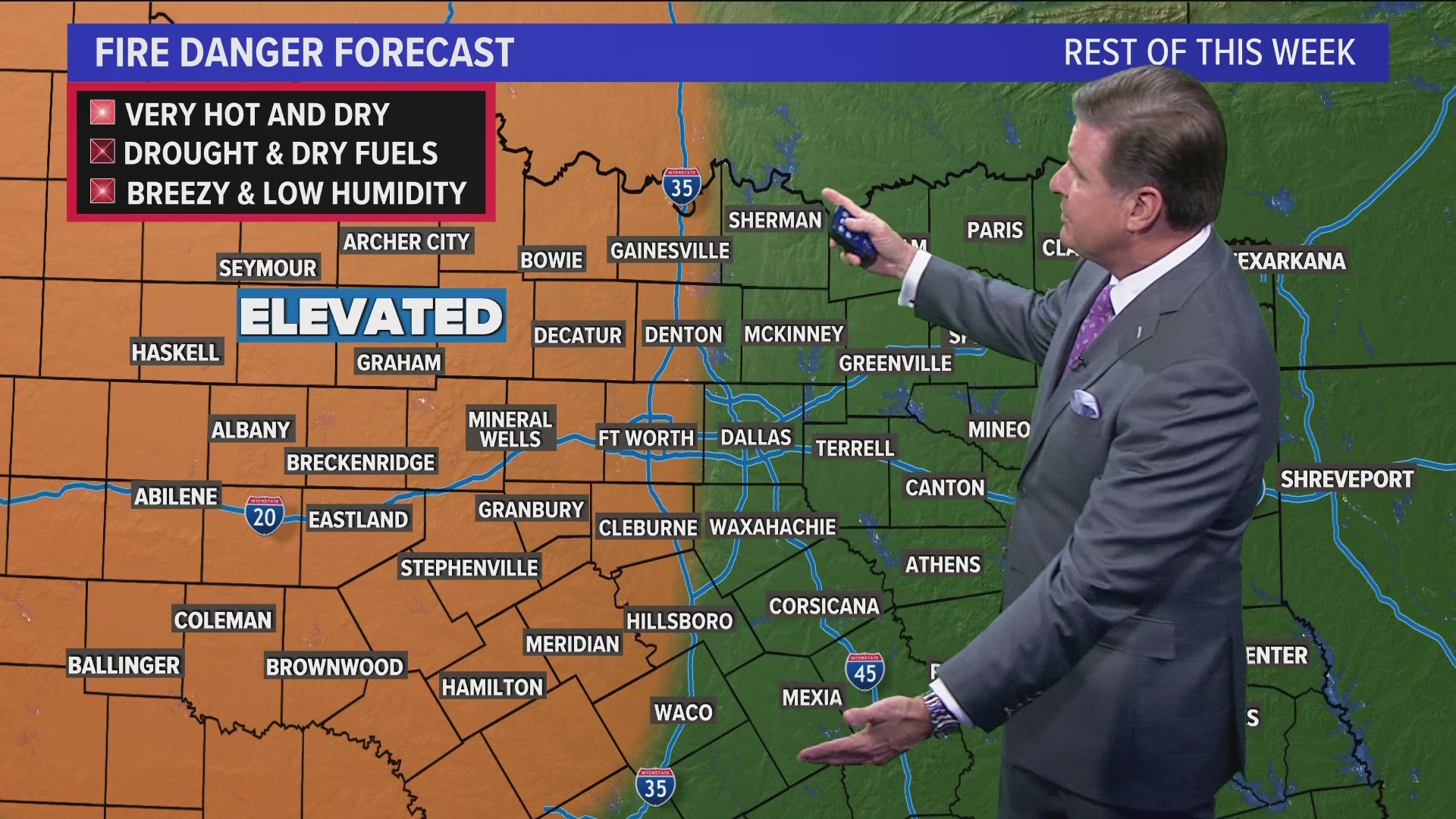 DFW fire danger: What are the current conditions in North Texas? | wfaa.com
