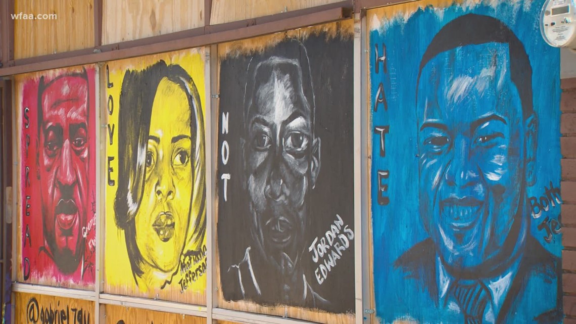 Dallas artists create murals to spark conversations about social ...