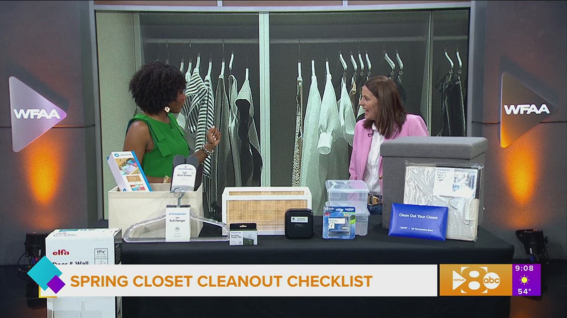 Spring Closet Cleanout Checklist | wfaa.com