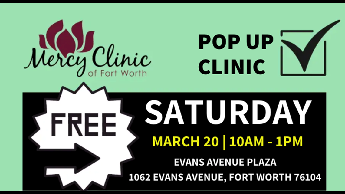 City of Fort Worth launching pop-up clinic series to serve 76104 ZIP ...