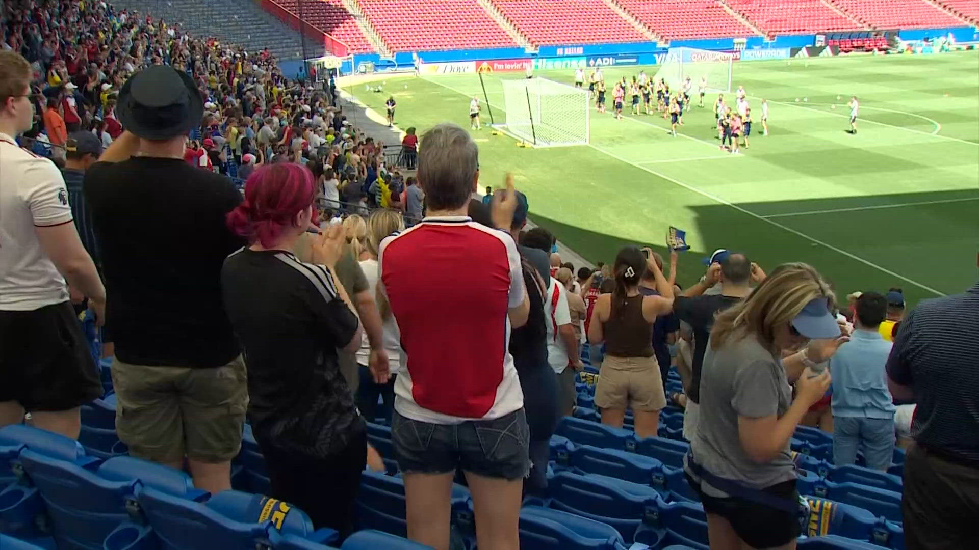 Thousands of fans watch Sweden train in Frisco as World Cup excitement ...