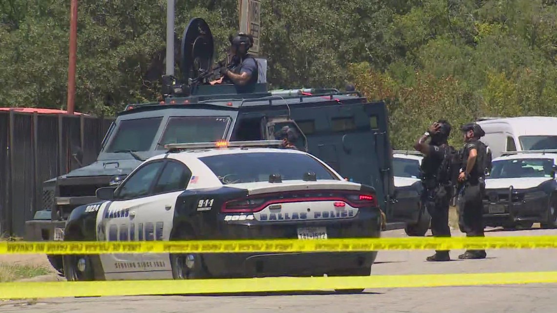 SWAT called to assist Dallas police after suspect fires shots | wfaa.com