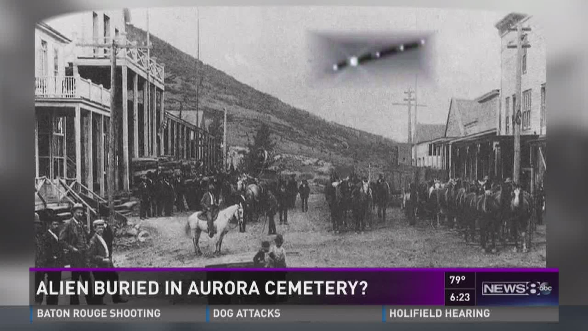 Weird Wednesdays: Is an alien buried in the Aurora Cemetery? | wfaa.com