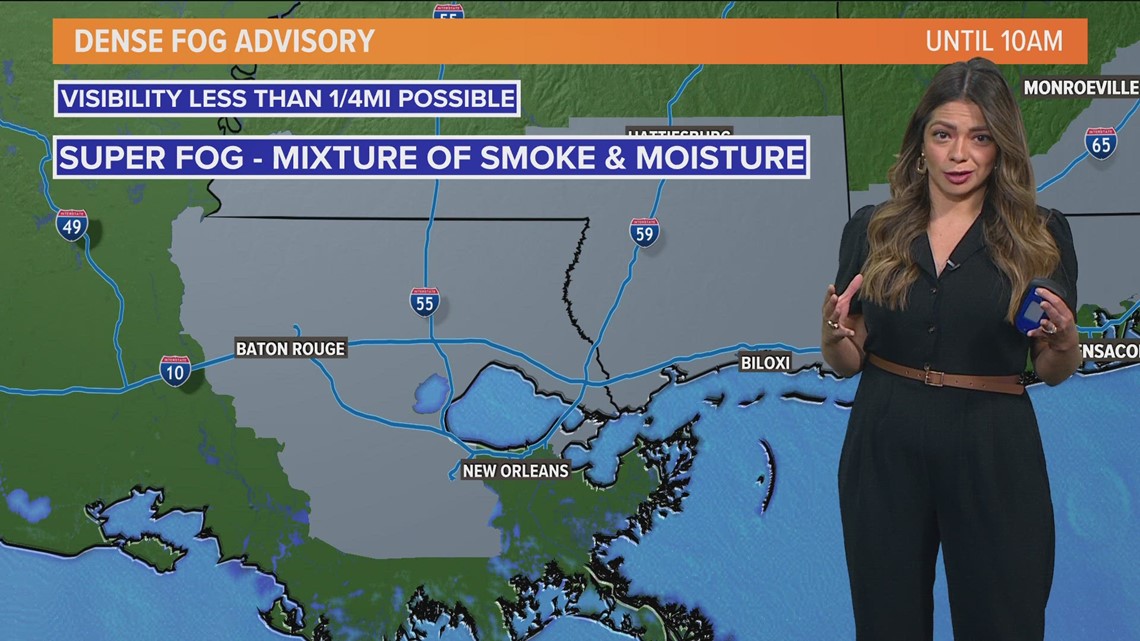 What is 'Super Fog'? Dense fog blamed for more crashes in Louisiana ...