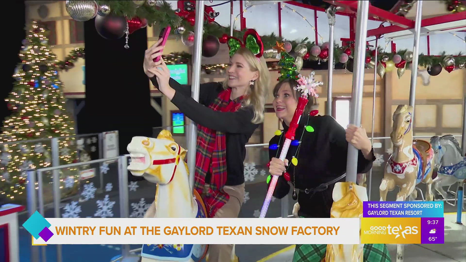 Sponsored: Wintry Fun at the Gaylord Texan Resort Snow Factory | wfaa.com