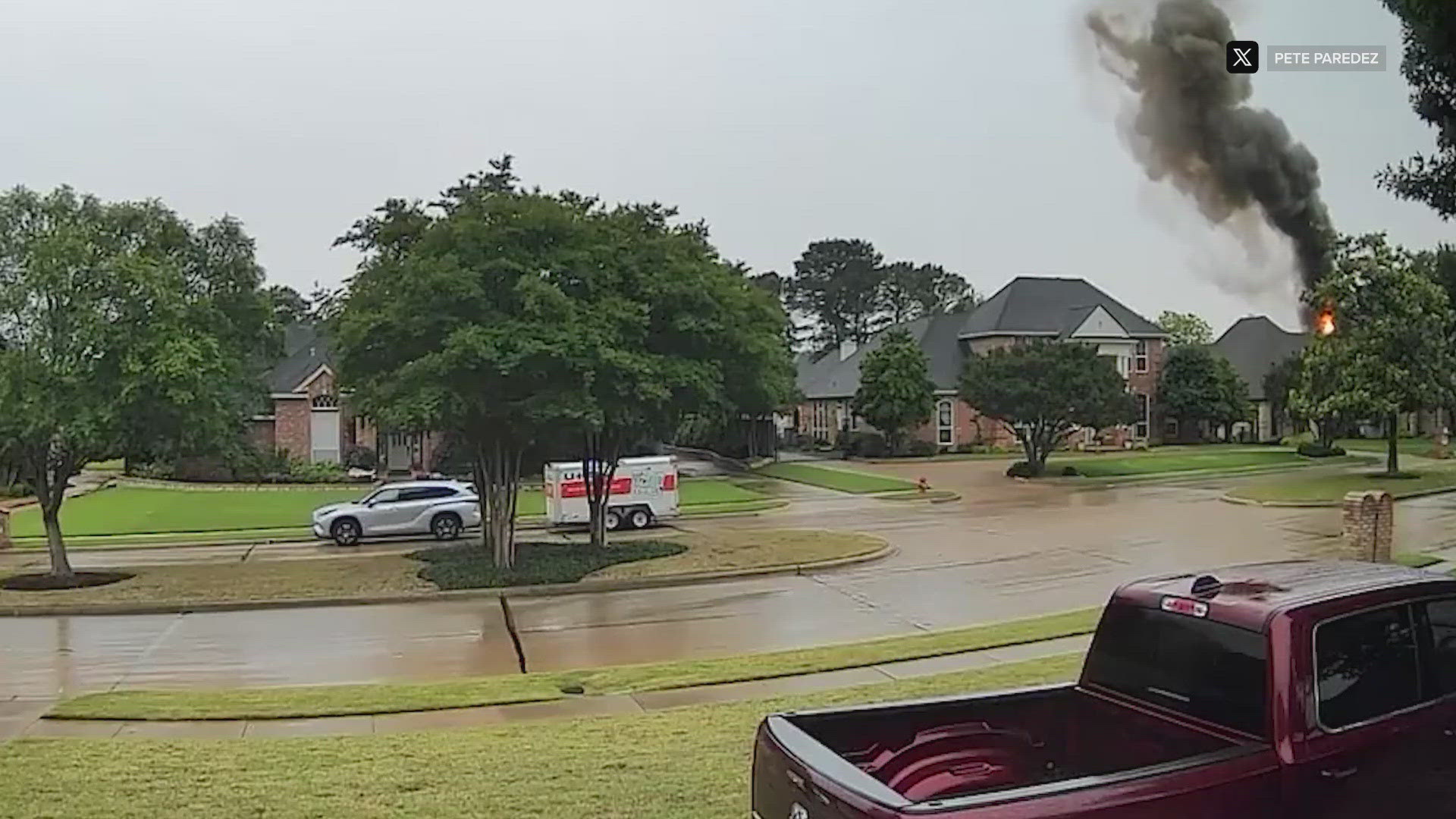 Lightning strikes a home in Colleyville, prompting a house fire | wfaa.com