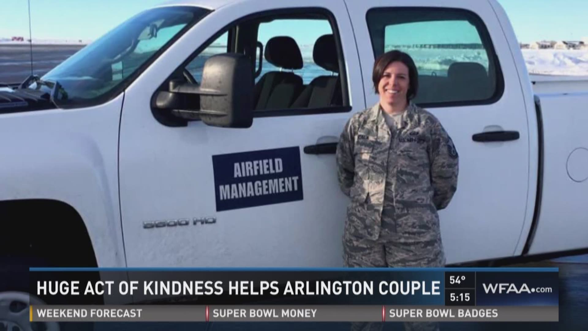 Act of kindness helps Arlington military family, twice | wfaa.com