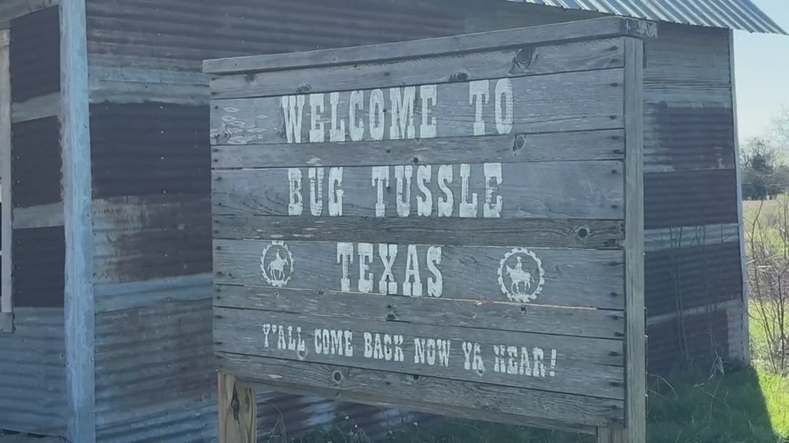 Dept of Transportation gives up replacing Bug Tussle, TX signs because ...