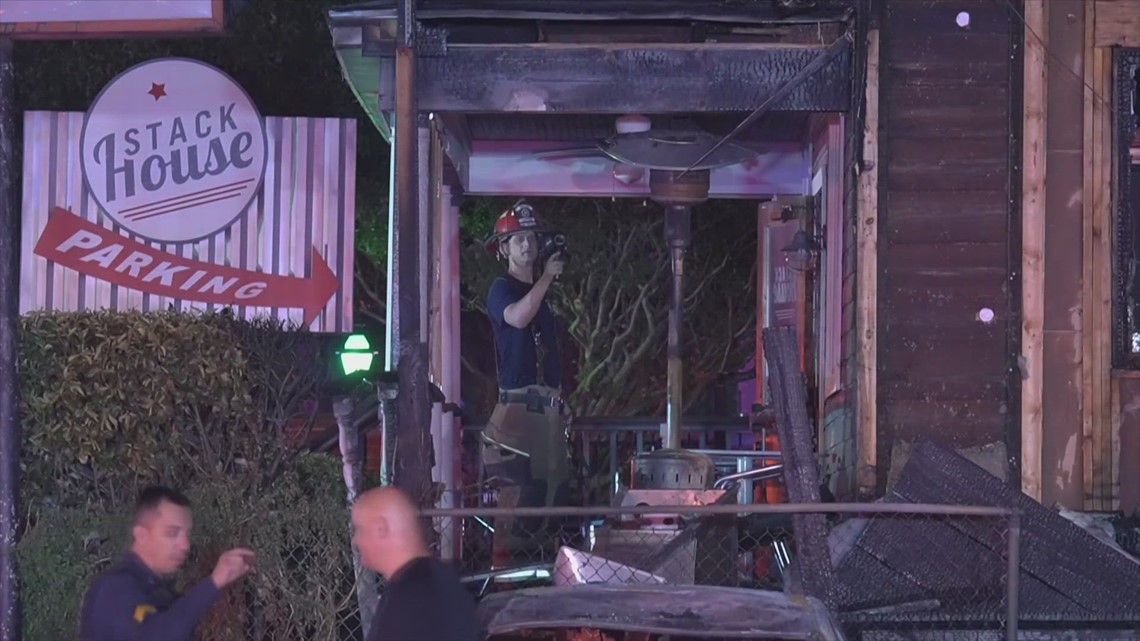 Stackhouse Burgers closing after overnight fire, restaurant says | wfaa.com