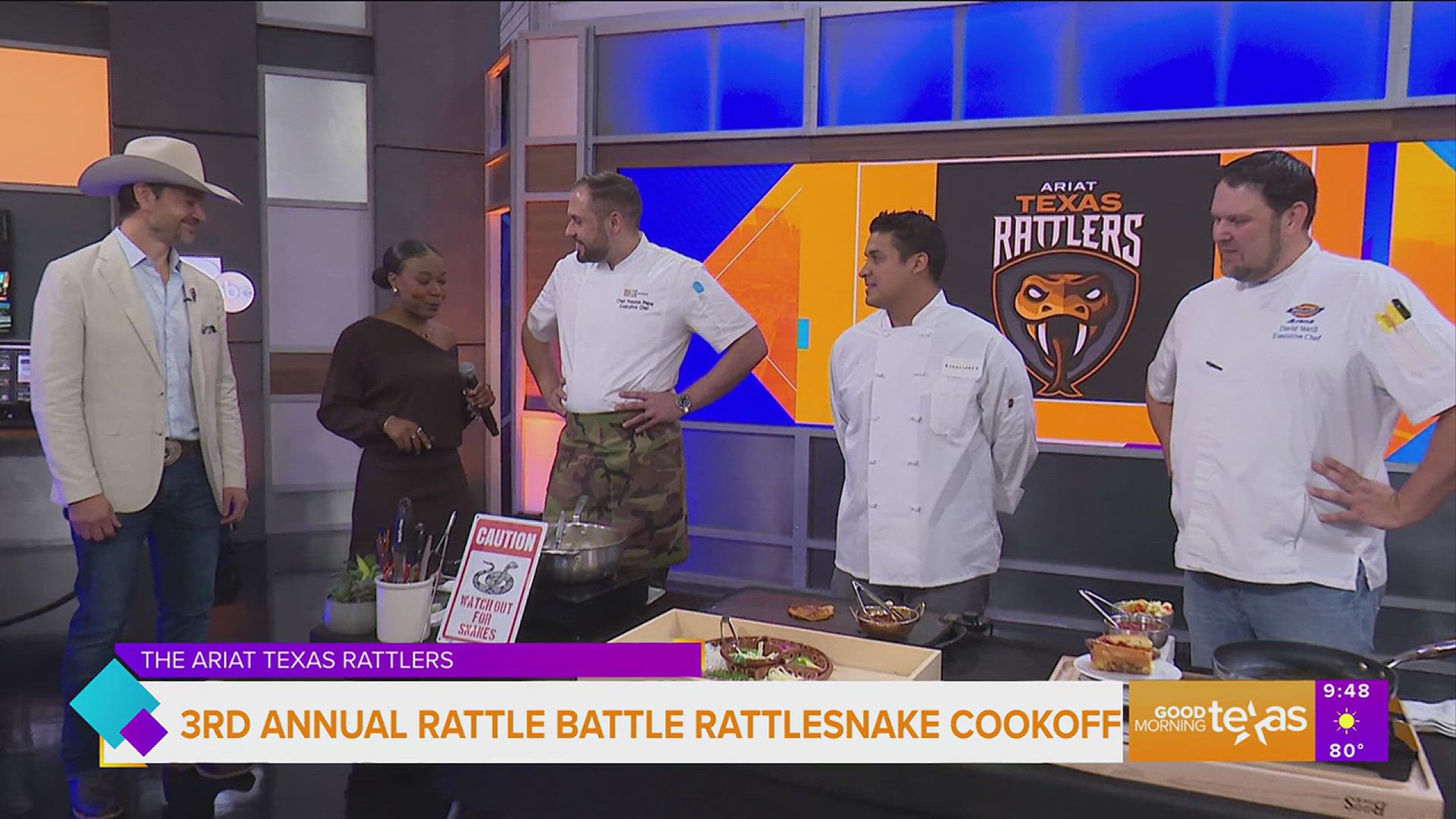 3rd Annual Rattle Battle Rattlesnake Cookoff | wfaa.com