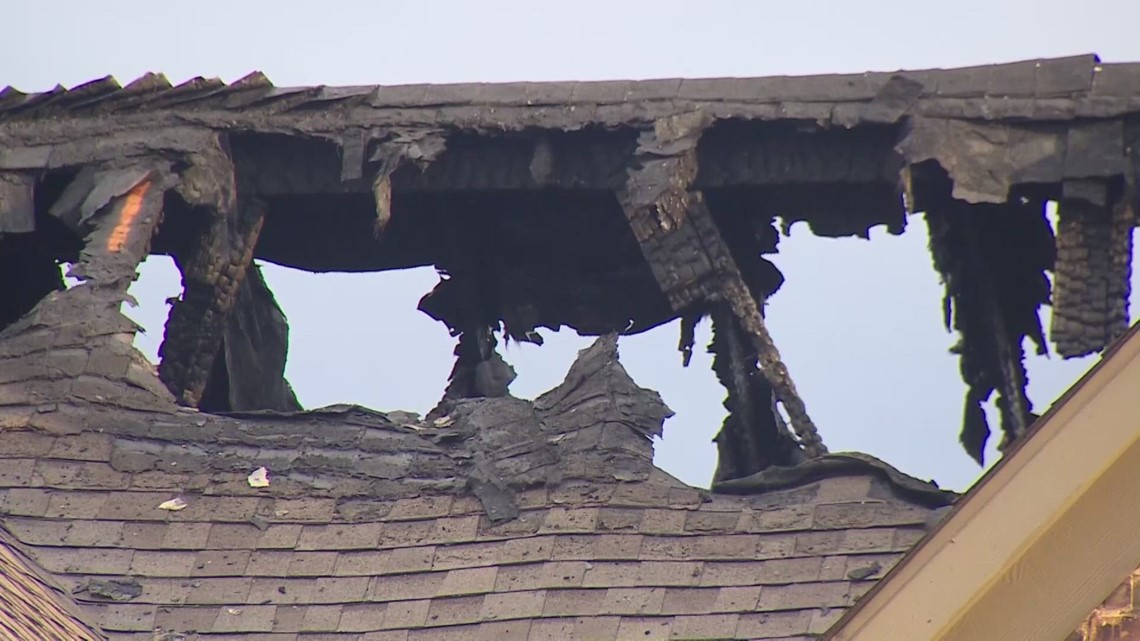 Firefighters respond to house fire sparked by lightening in Argyle ...