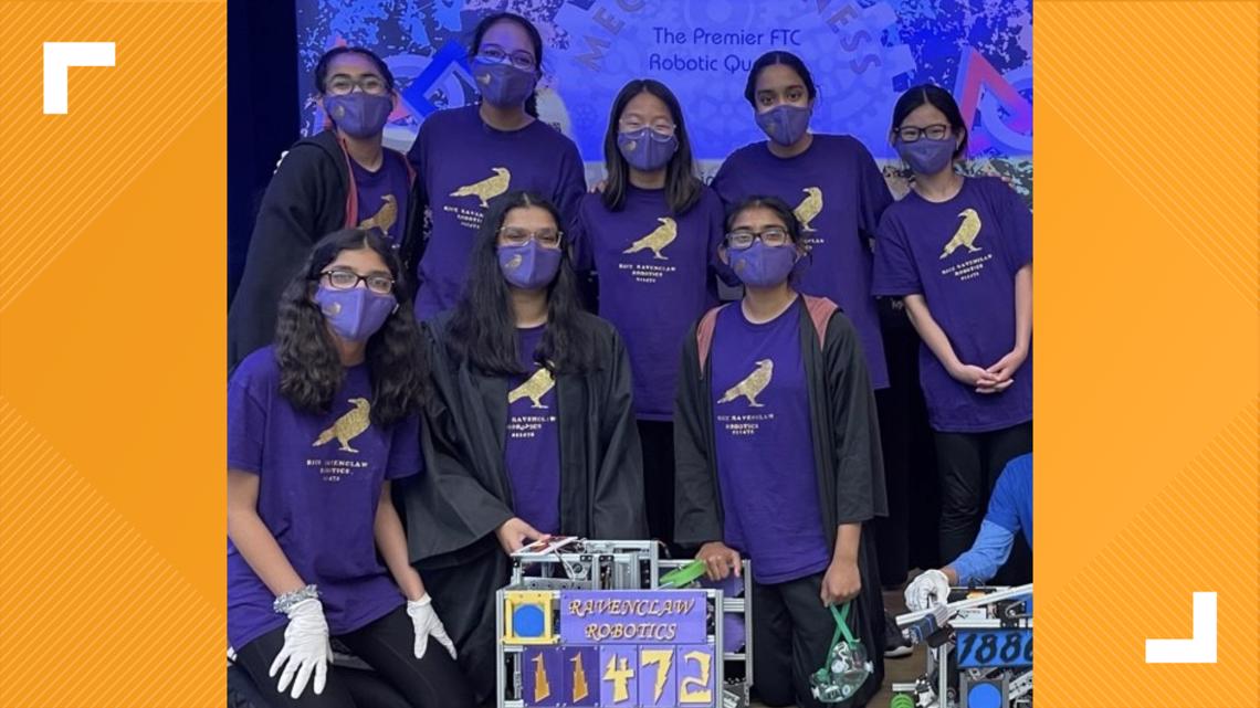 Rice Middle School robotics team qualifies for state competition | wfaa.com