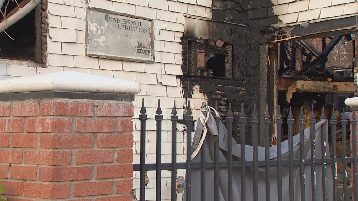 Fort Worth building home to original Juneteenth museum burns in ...