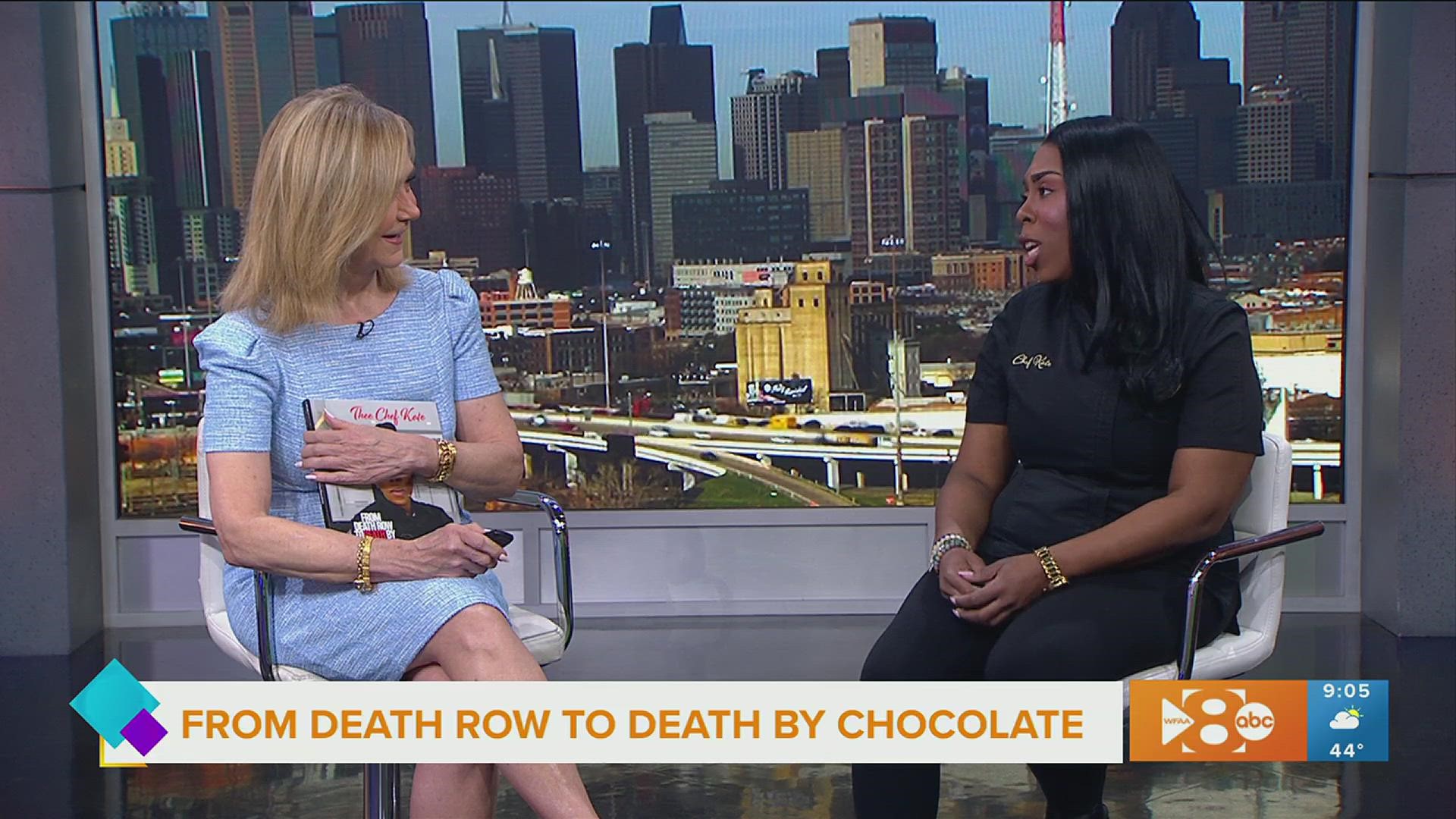 "From Death Row to Death by Chocolate" author Thee Chef Kate | wfaa.com