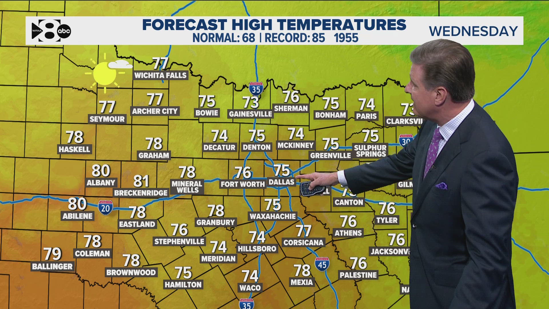 DFW Weather: A big warmup following the early week chill | wfaa.com