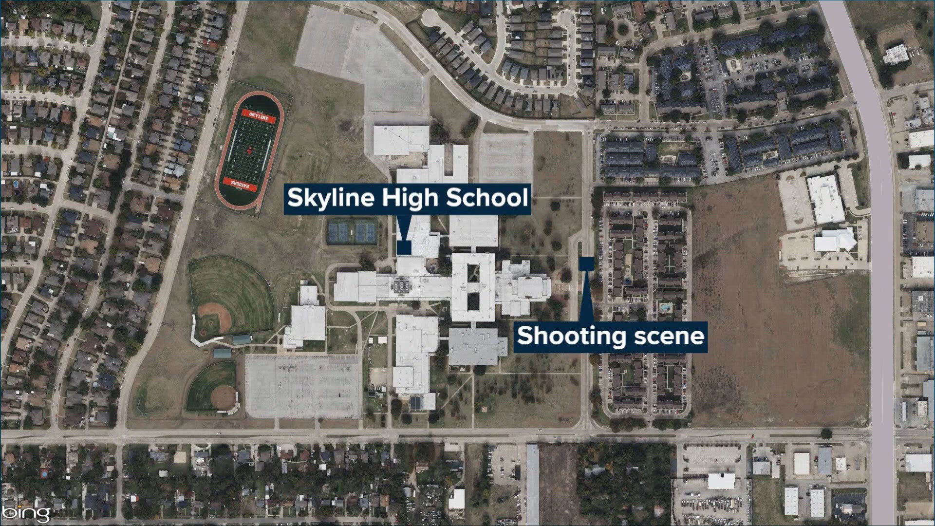 Dallas police search for suspects after shooting involving a minor ...