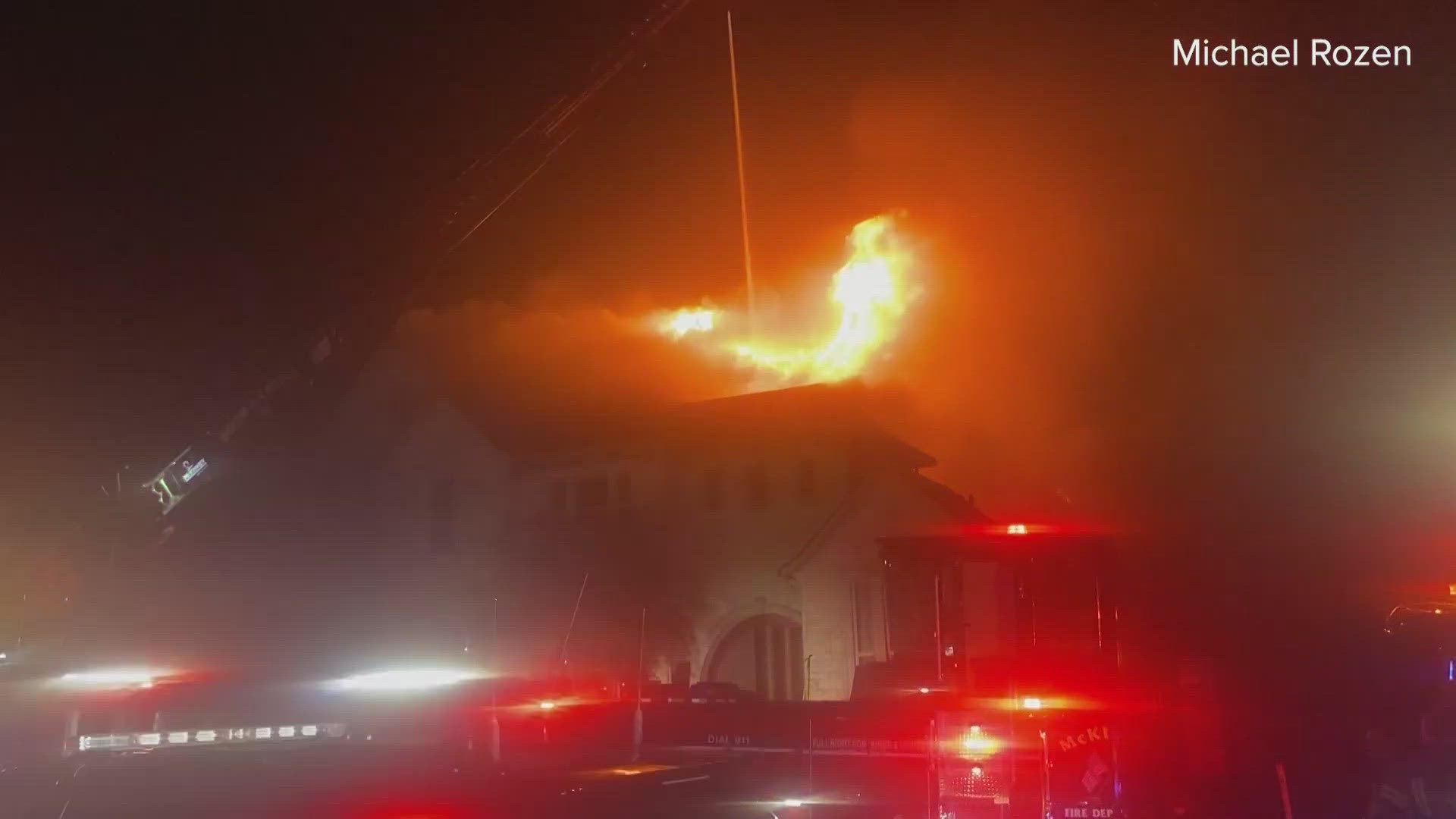 Nine firefighters injured in McKinney house fire | wfaa.com